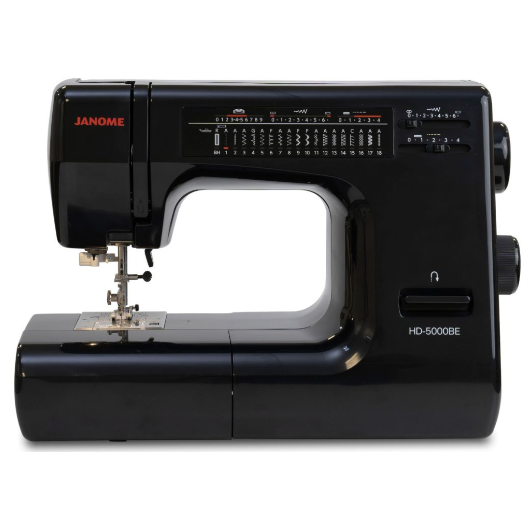 Janome HD-5000 BE - Black Edition – Urban Sewciety