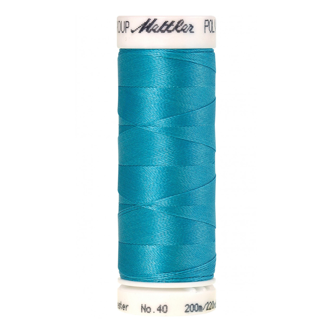 Mettler Poly Sheen Thread - 220 yds - Turquoise – Urban Sewciety