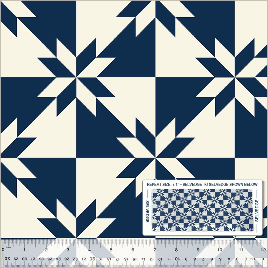 Perfect Points - Hunter's Star - Indigo – Urban Sewciety