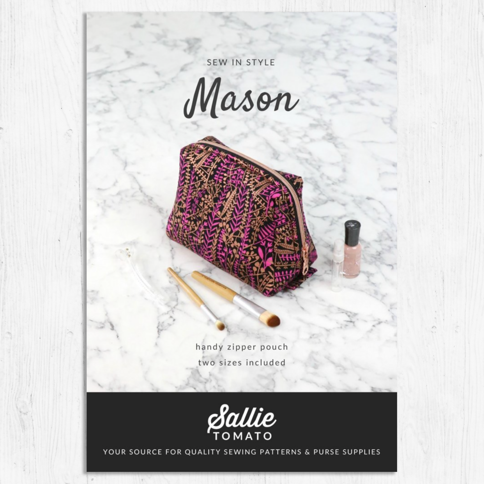 Sallie Tomato- Mason Bag Pattern – Urban Sewciety
